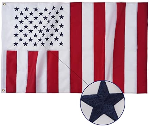 AZCOVER Civil Peace Flag 3x5 Ft, Embroidered Us National Peace Flags ...