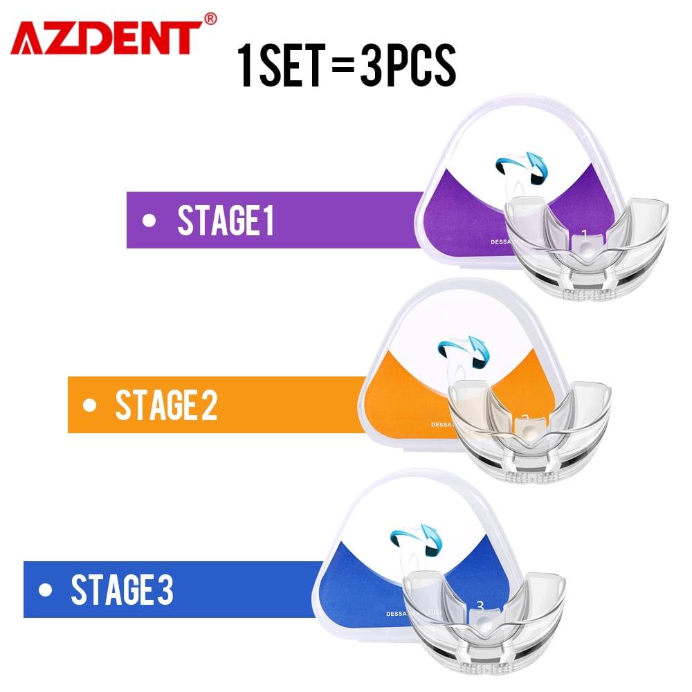 AZDENT Soft and Hard Tooth Orthodontic Appliance Aligners Trays Teeth Straightener High-tech ...