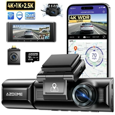 "Nextbase 222X Dual Dash Cam Front & Rear, 1080p HD, 2.5"" IPS Screen ...