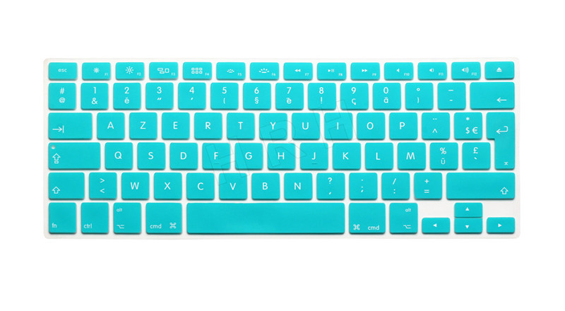 AZERTY Soft French Silicone Keyboard Cover EU Version for Macbook Air ...