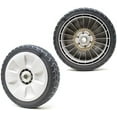 AZH Set 2 Pack Rear Drive Wheels Replacement for Walk Behind Mower ...