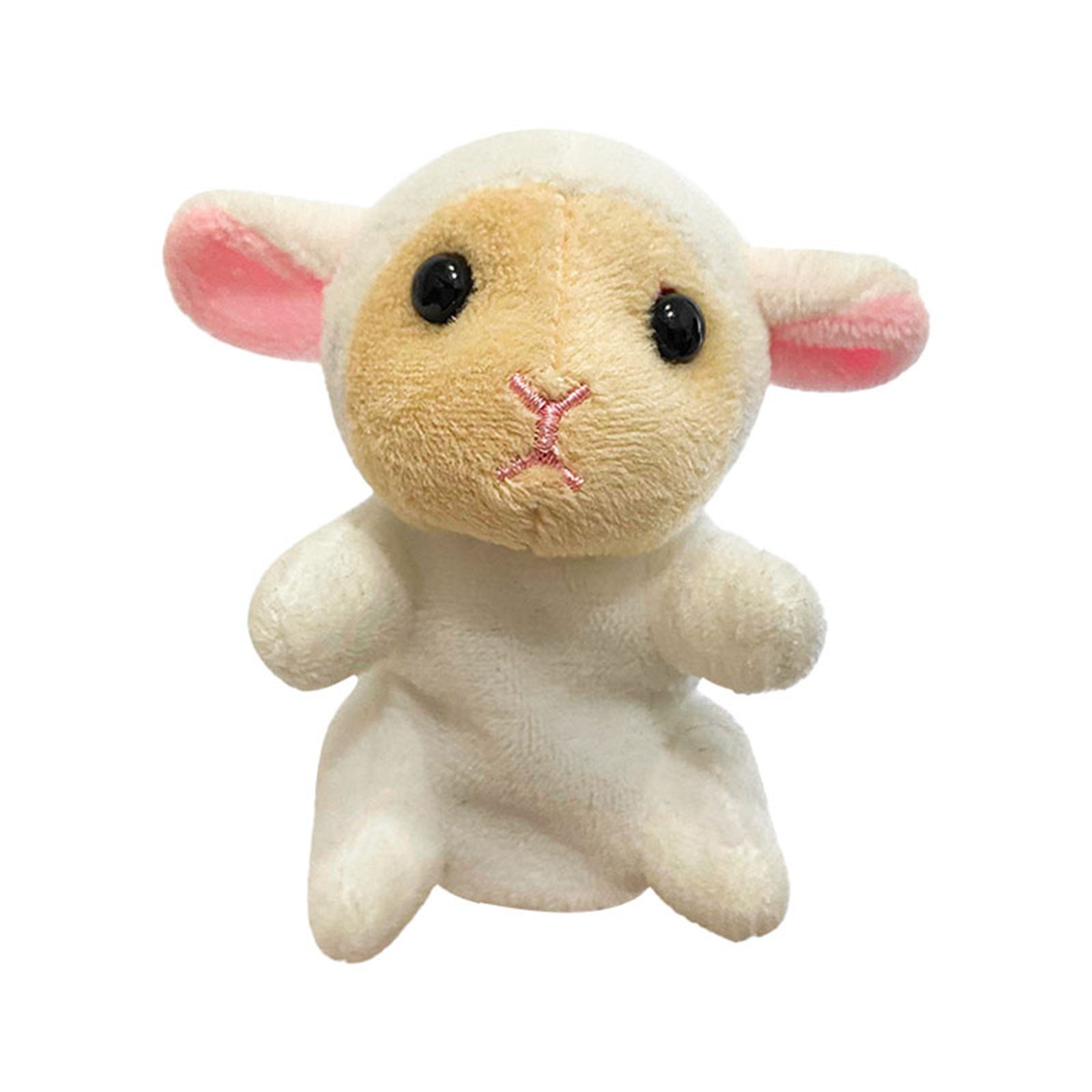 AZIUHA Mini Animal Finger Puppets For Kids & Toddlers Plush Finger ...