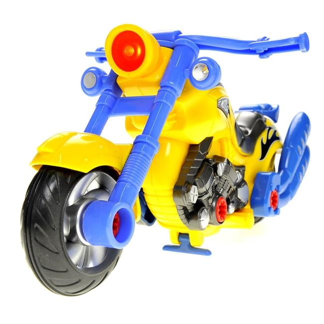 AZImport PS6186 Take A-Part Toy Motorcycle for Kids with Tool Drill ...