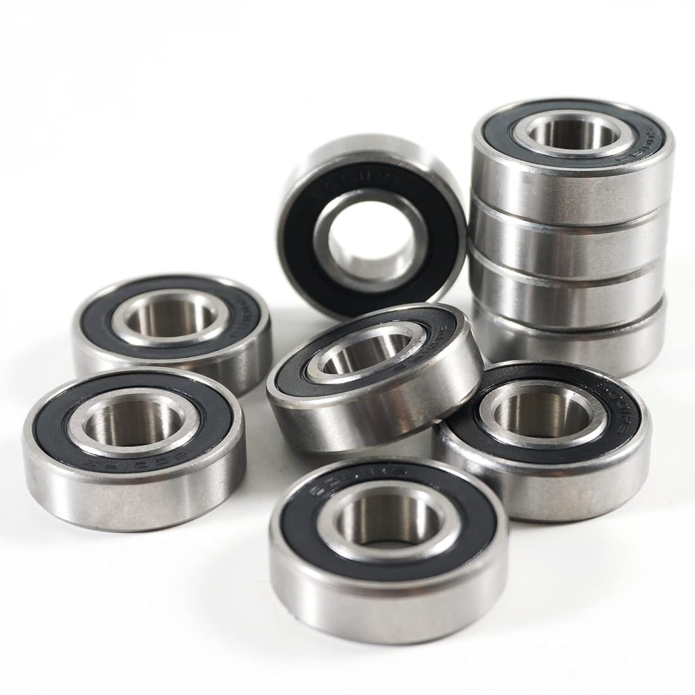 AZNCOS 608RS Ball Bearings 10-30 PCS, 608 2RS Bearing Steel and Double ...