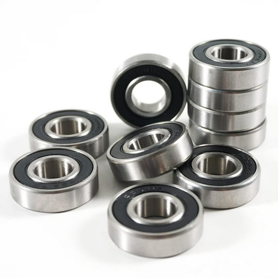 AZNCOS 608RS Ball Bearings 10-30 PCS, 608 2RS Bearing Steel and Double ...