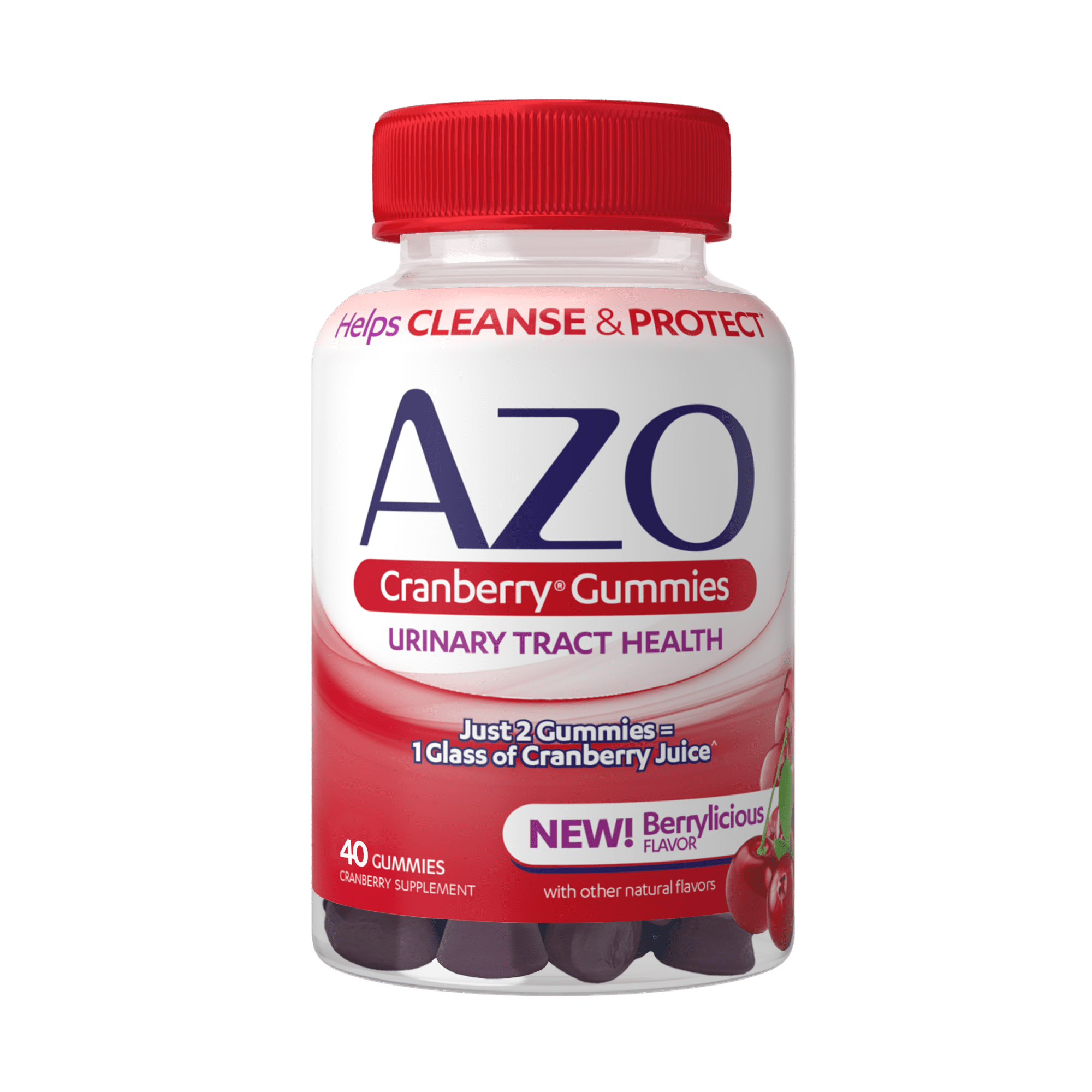 AZO Cranberry UTI Extract Adult Chewable, Mixed Berry Dietary ...