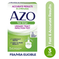 AZO OTC UTI Home Test Kit, Urine Test Strips, Accurate Results in 2 ...