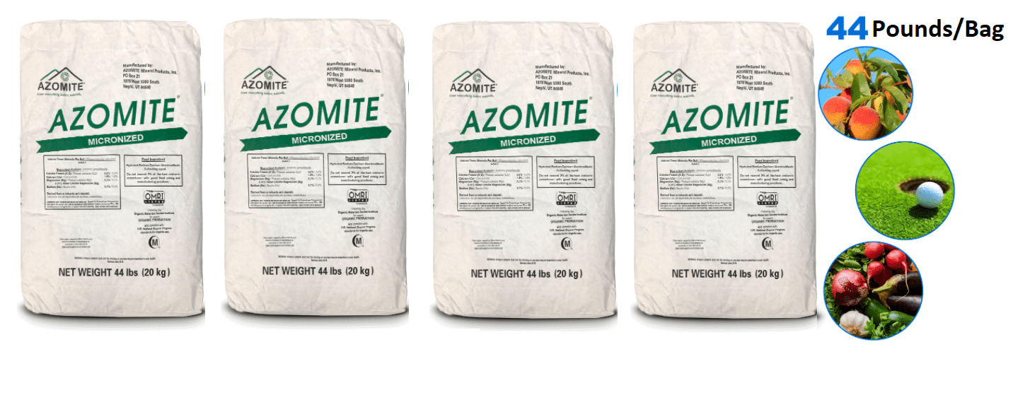 AZOMITE Micronized Bag - 100% Naturally Derived - OMRI Listed – Great ...