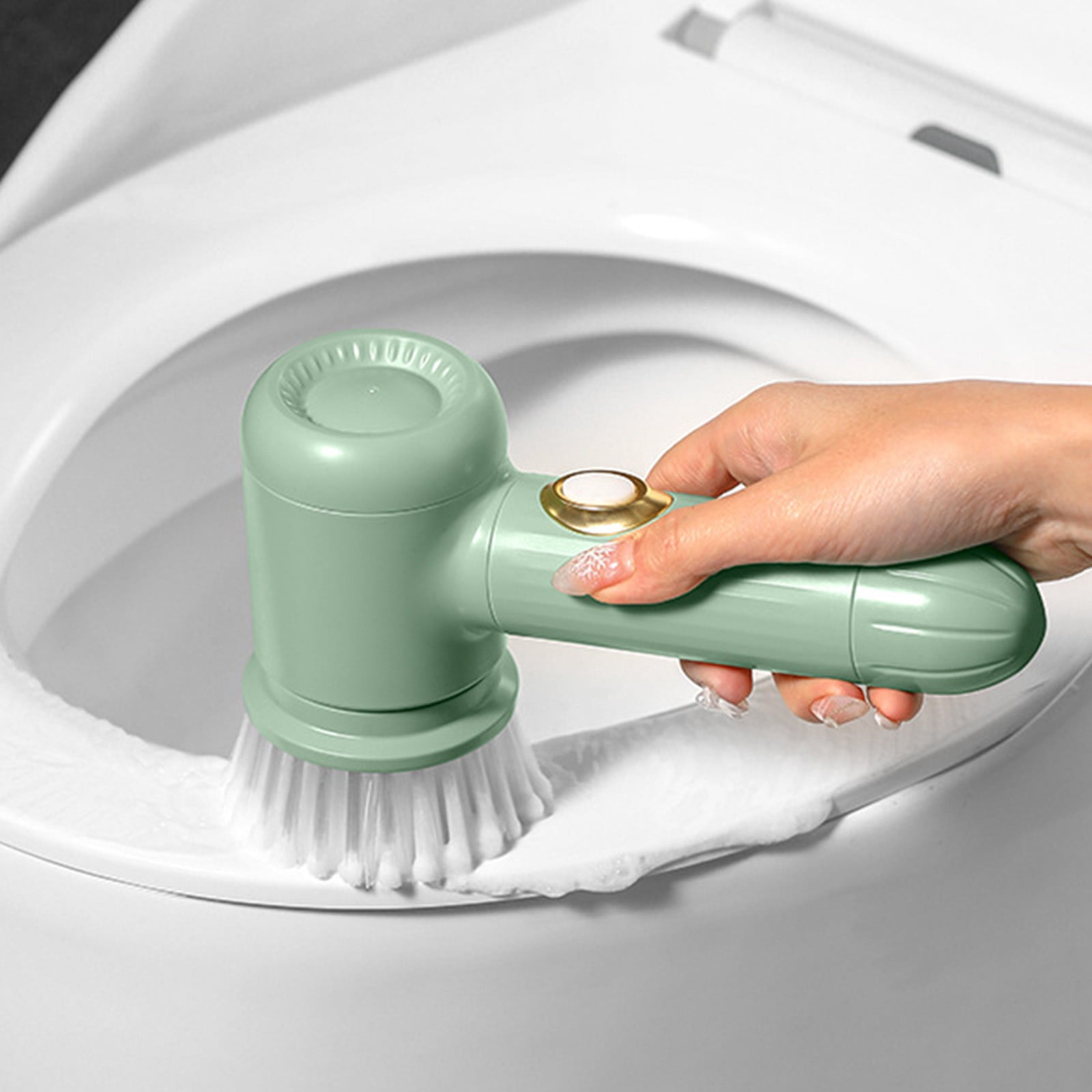 AZOON Electric Spin Scrubber,Electric Spin Scrubber Bathroom,Cordless ...