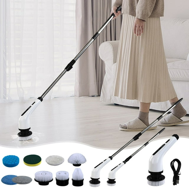 AZOON Electric Spin Scrubber,Electric Spin Scrubber Bathroom,Cordless ...