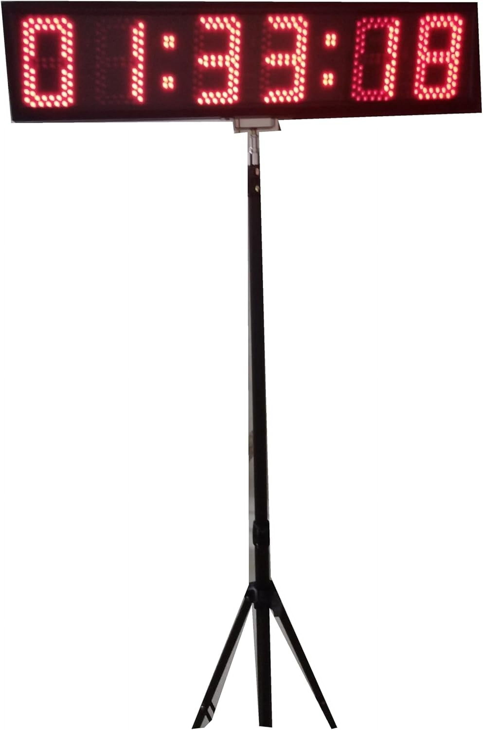 AZOOU 5-inch 6 Digits LED Countdown/up Clock with Tripod for Sports ...