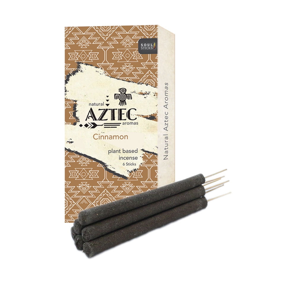 AZTEC 6pc Hand Rolled Resin Incense Sticks Long Lasting for Yoga ...