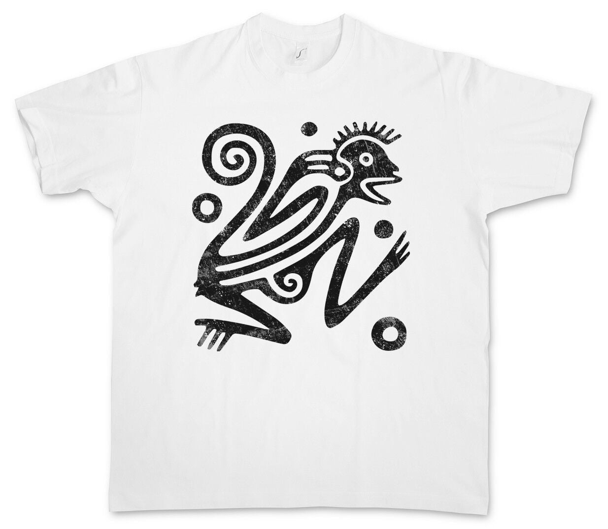 Aztec Ape T Shirt Indians Indian Sign Culture Civilization Mayans