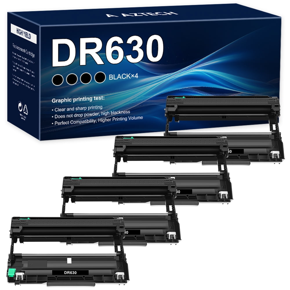 A AZTECH DR630 Drum Unit Compatible for Brother DR-630 Work with HL ...