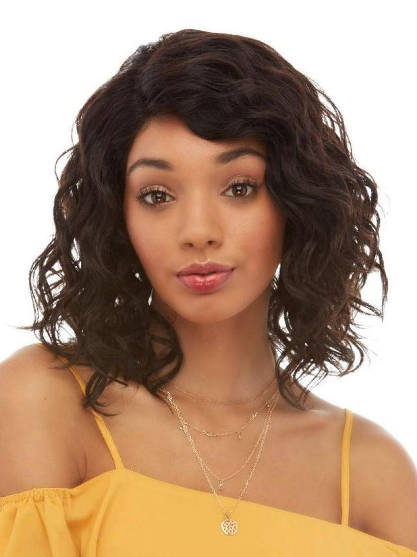 AZUL Wig Color Natural Dark Brown - Elegante Wigs Shoulder Length Wavy ...