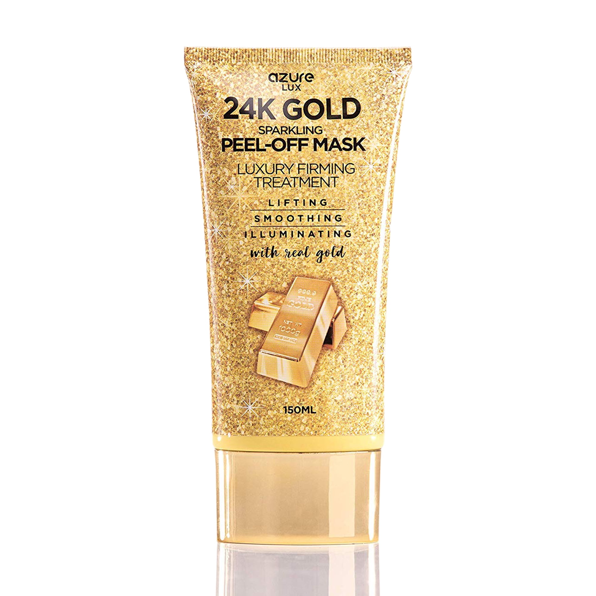 Azure Skincare, 24K Gold Firming Peel Off Face Mask, 150mL, Lifting and ...