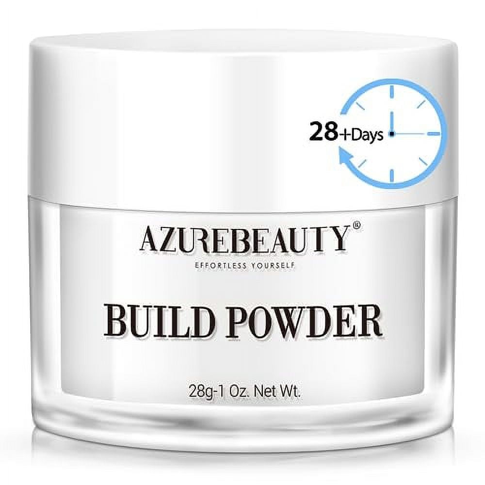 AZUREBEAUTY Clear Dip Powder for Nails, Essential Dipping Build Powder ...