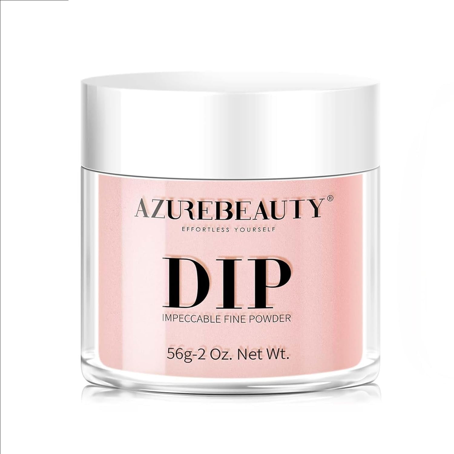 AZUREBEAUTY Dip Powder - Nude Pink Color 2Oz/56g, Sheer Salmon Pink ...