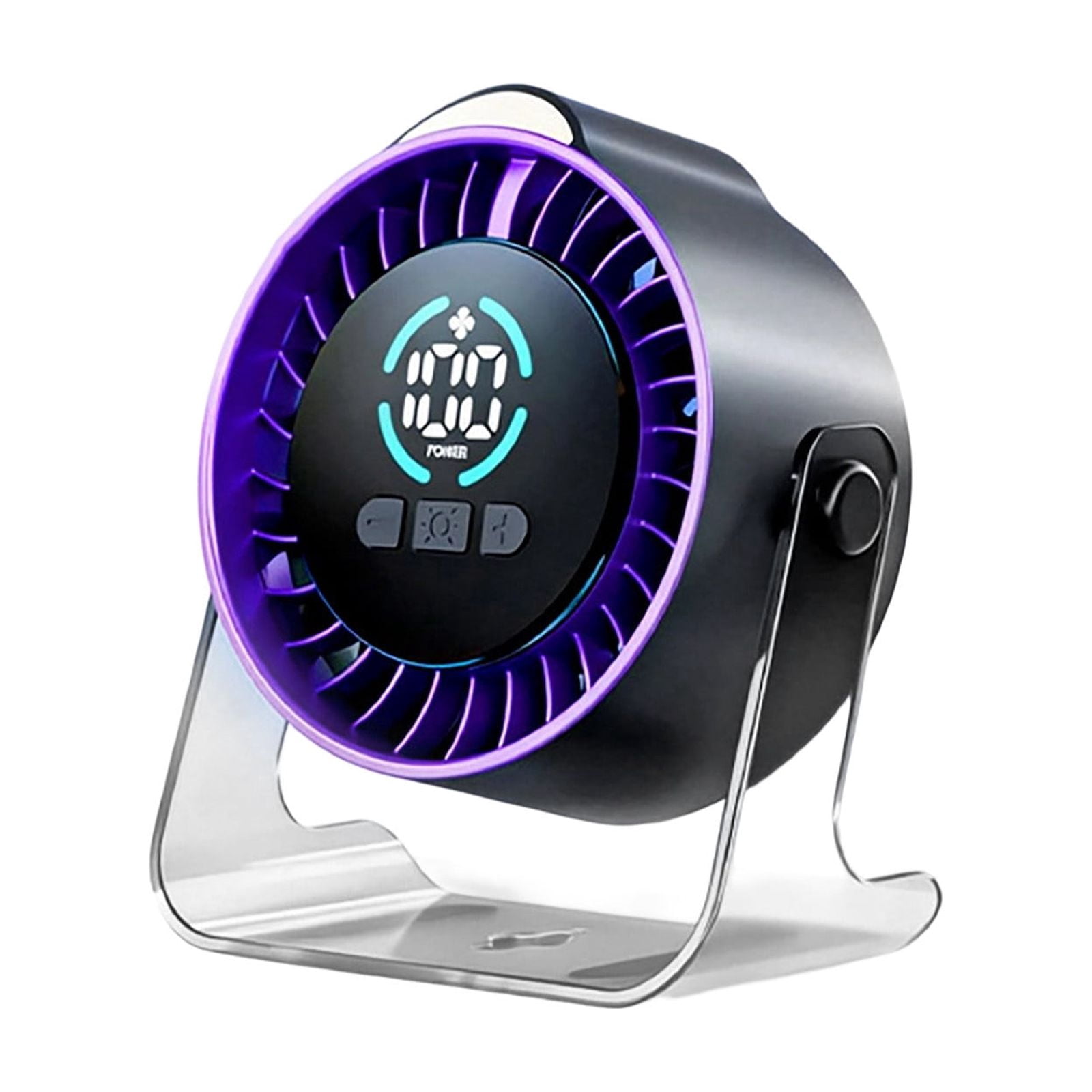 AZXY 100-Speed Stepless Digital Display Desktop Circulation Cooling Fan ...