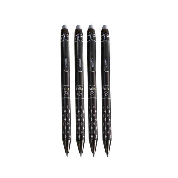 AZXY 4PCS Erasable Gel Pen Set, Clickable Retractable Writing Pens ...
