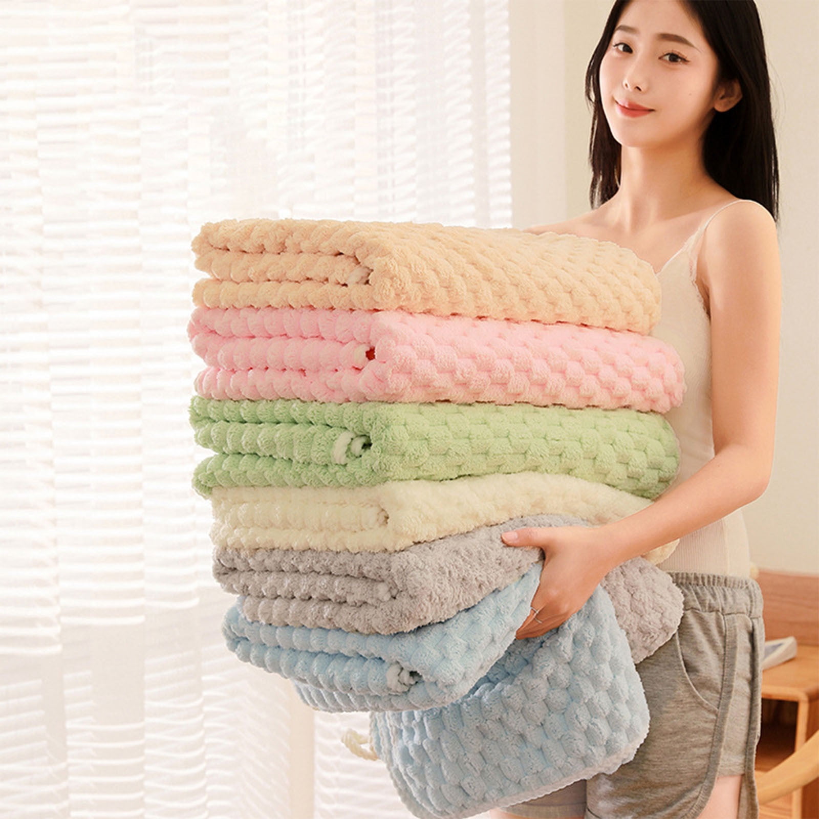 AZXY Bath Towels, Highly Absorbent Large Bath Towels, Quick-Drying Soft ...