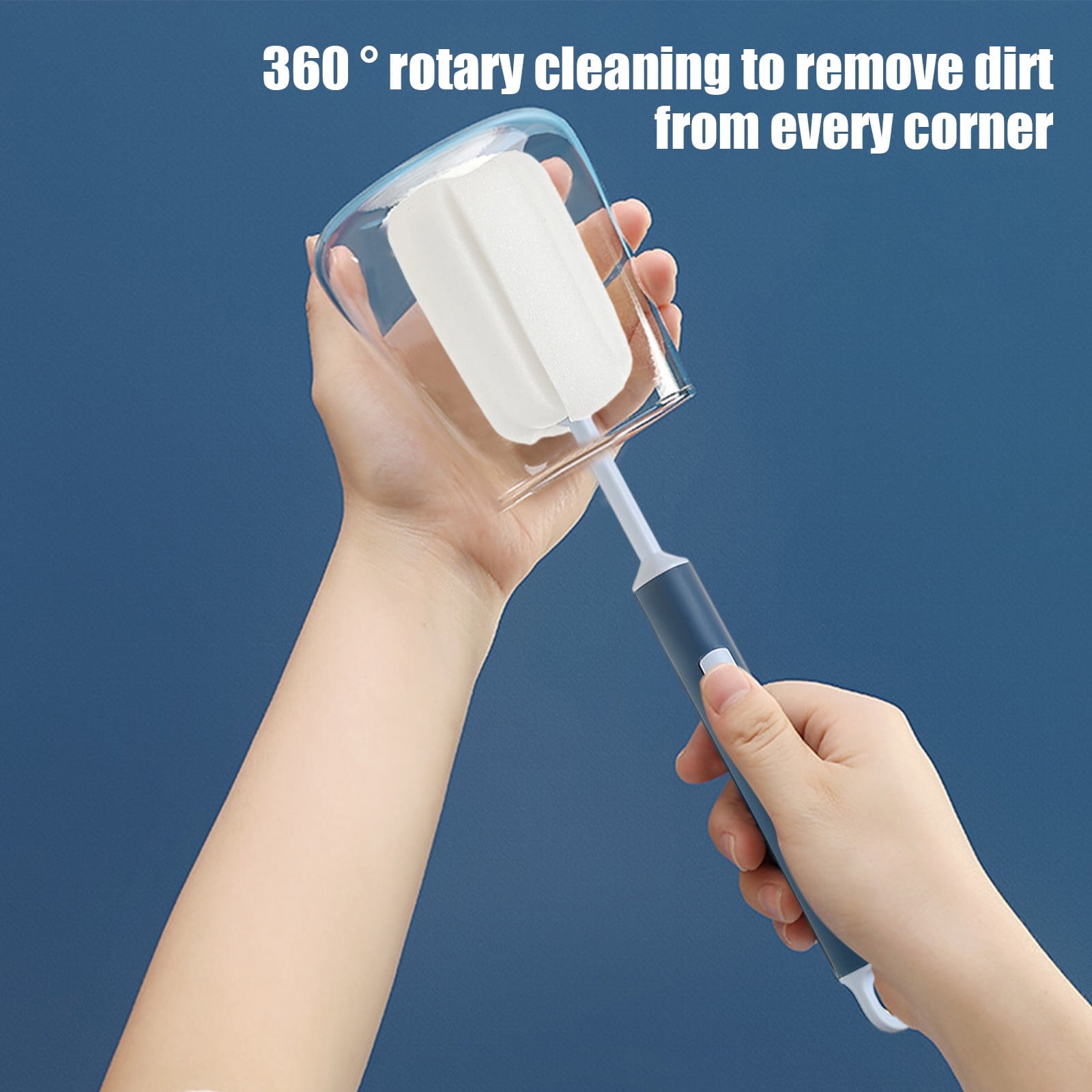 AZXY Bottle Scrub Brush,Bottle Scrub Brush with Handle,Bottle Brushes ...