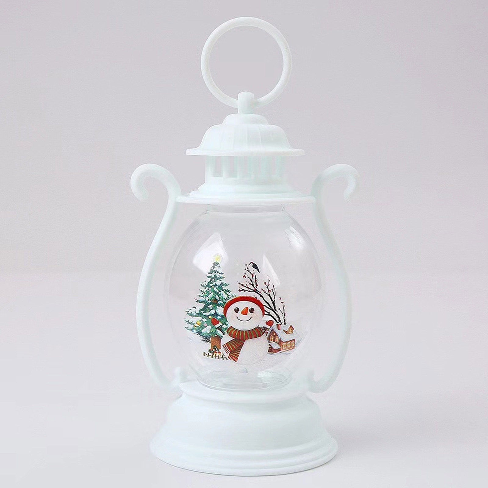 AZXY Christmas Table Decorations Indoor Lighted,Xmas Oil Lamps and ...