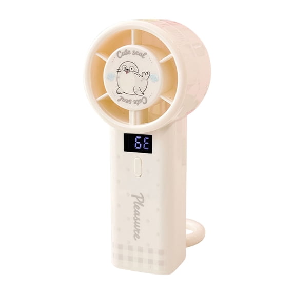 AZXY Clean Penguin Pattern Handheld USB Recharge Cooling Fan, 5-Speed ...