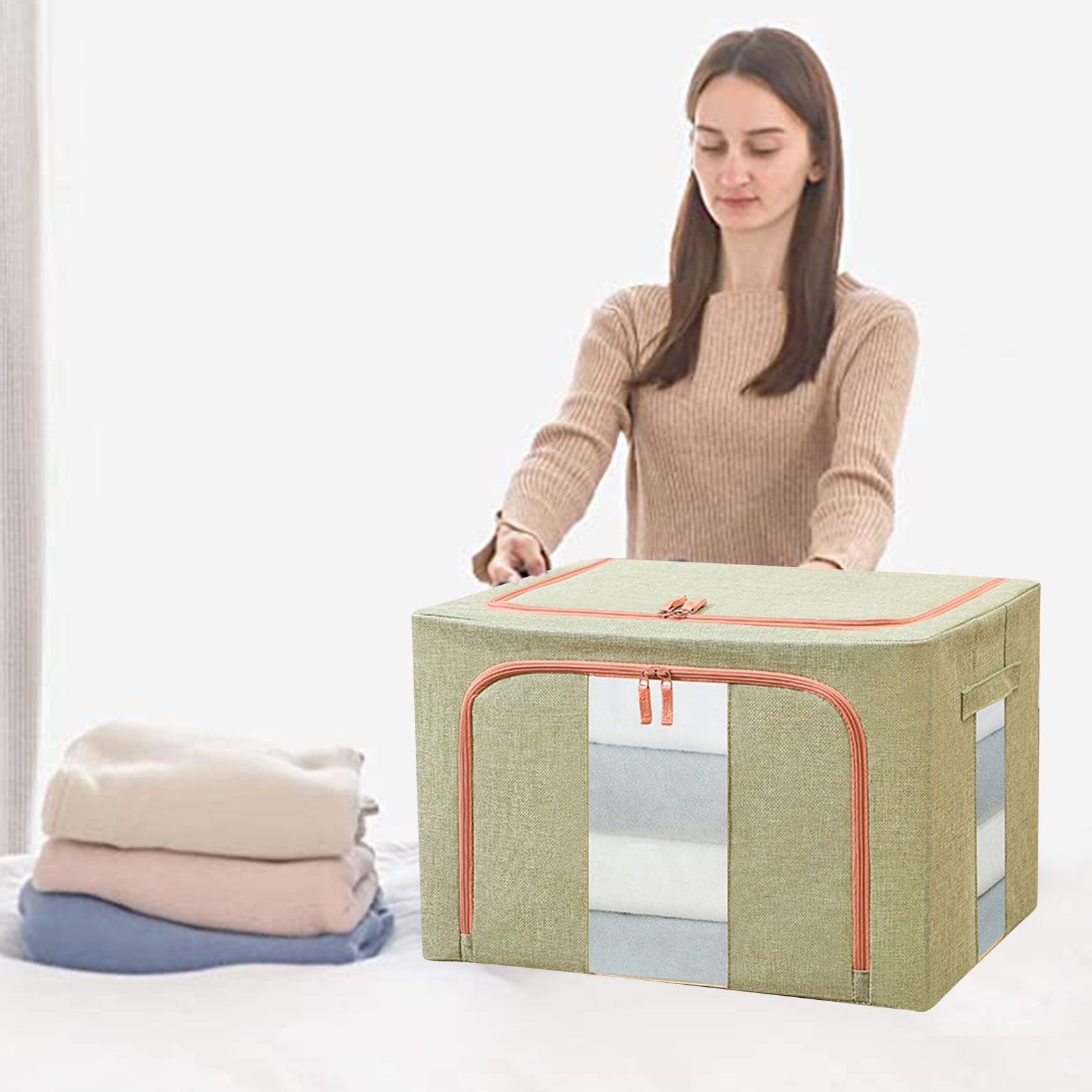 AZXY Clothes Storage Containers Clearance,Clothes Storage Box for Home ...