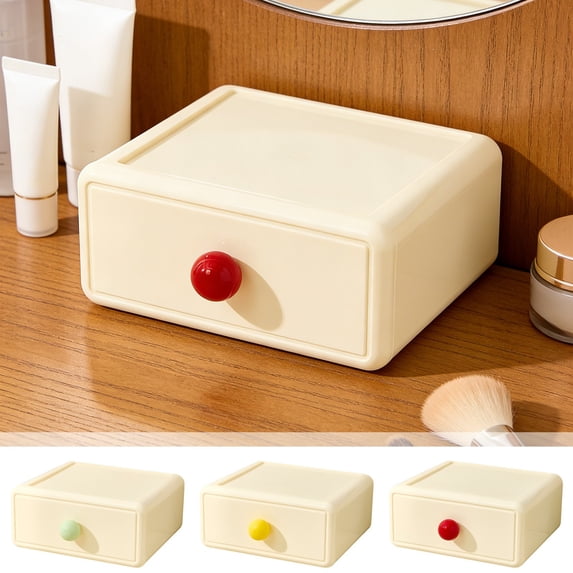 AZXY Cute Stackable Pull-out Drawer Desktop Organizer, Large Capacity ...