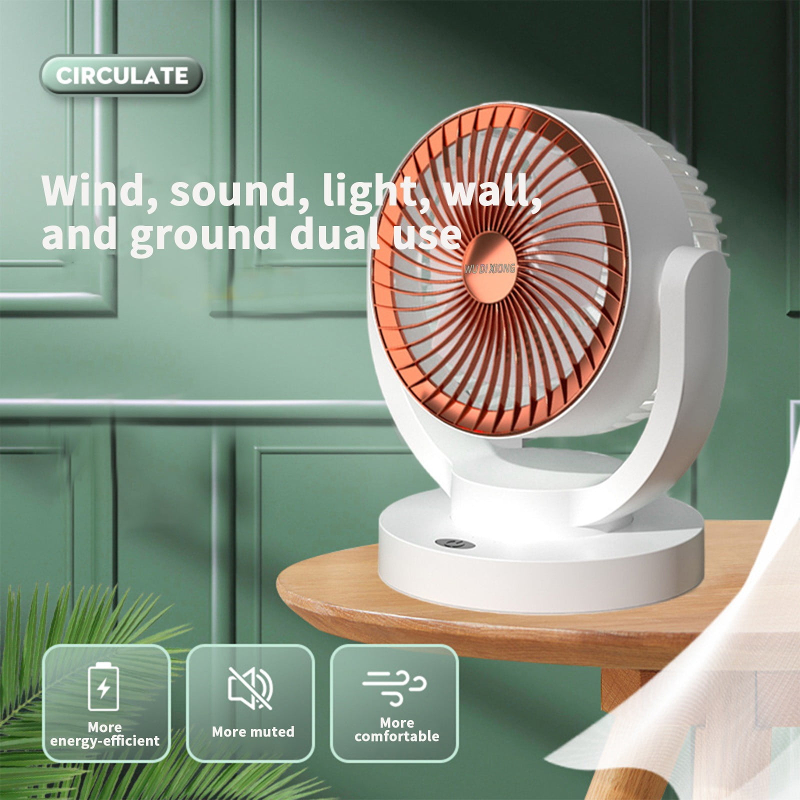 AZXY Desk Fan,Table Fans for Bedroom,Small Fans,Desktop Fans ...