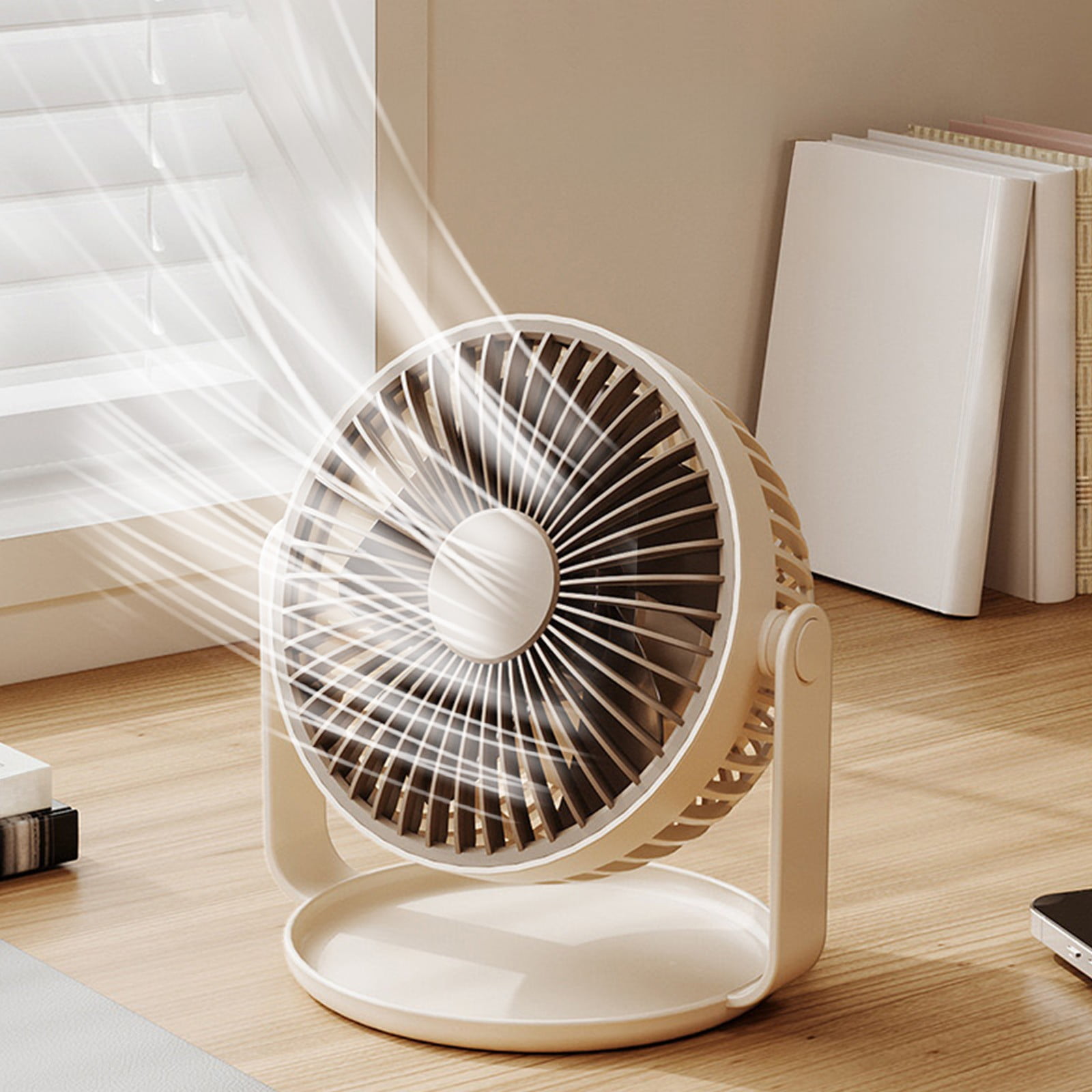 AZXY Desk Fan,Table Fans for Bedroom,Small Fans,Desktop Fans on ...