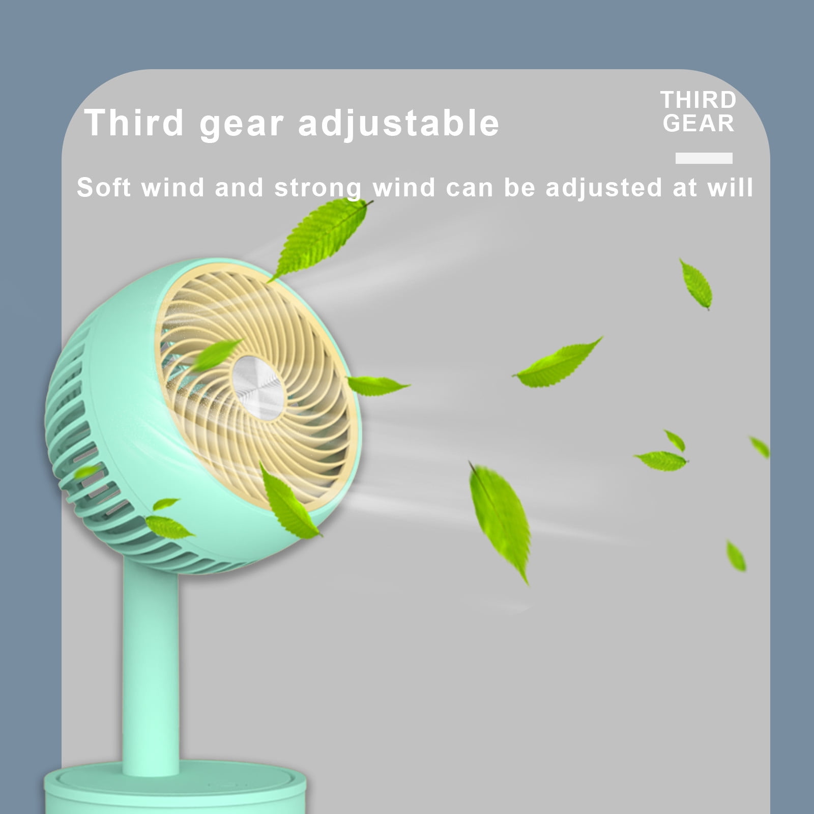 AZXY Desk Fan,Table Fans for Bedroom,Small Fans,Desktop Fans on ...