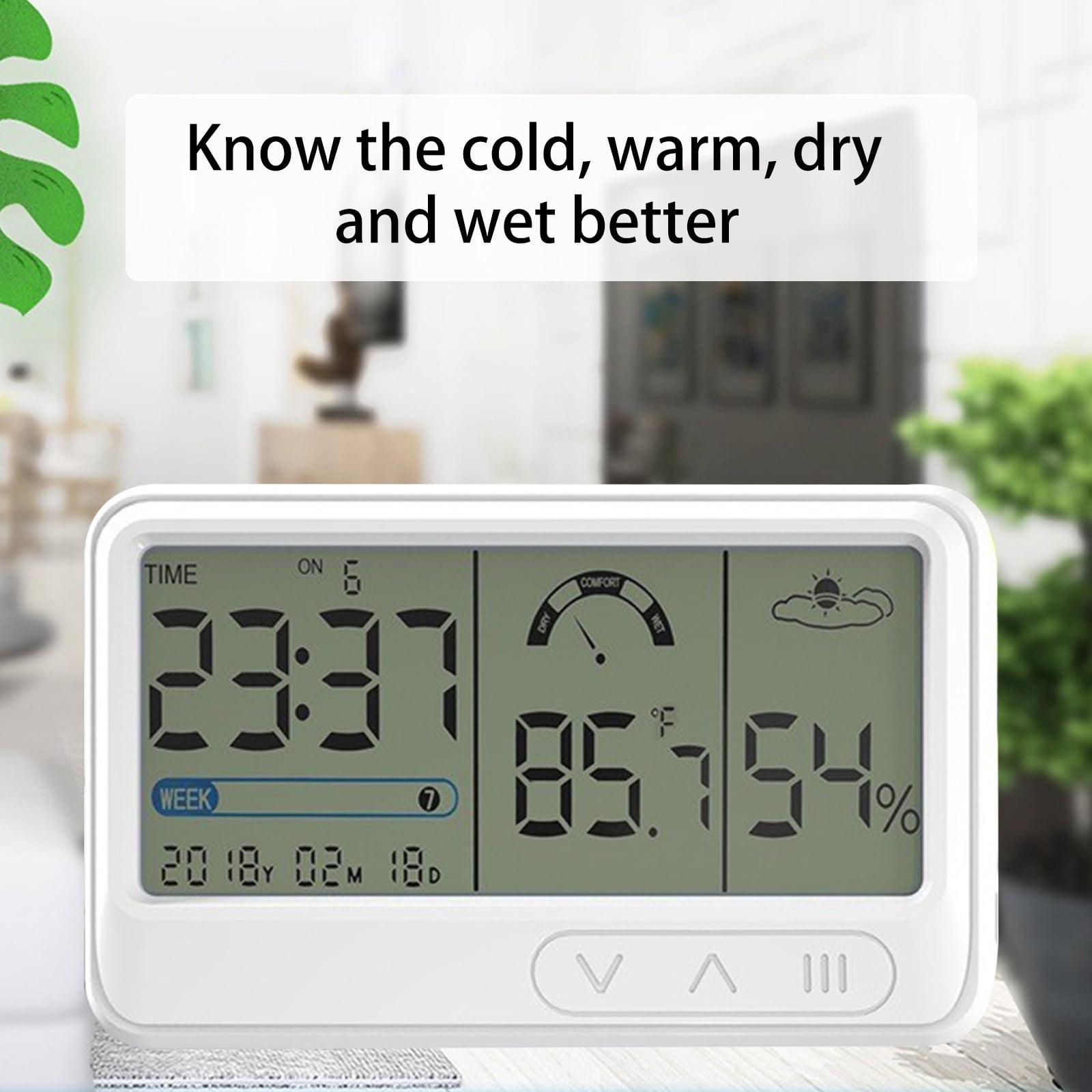 AZXY Digital Clock,Alarm Clocks for Bedroom,Smart Alarm Clocks,Deep ...