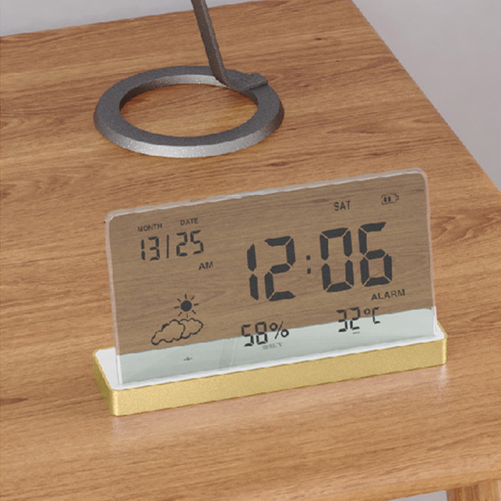 AZXY Digital Clock,Alarm Clocks for Bedroom,Smart Alarm Clocks,Deep ...