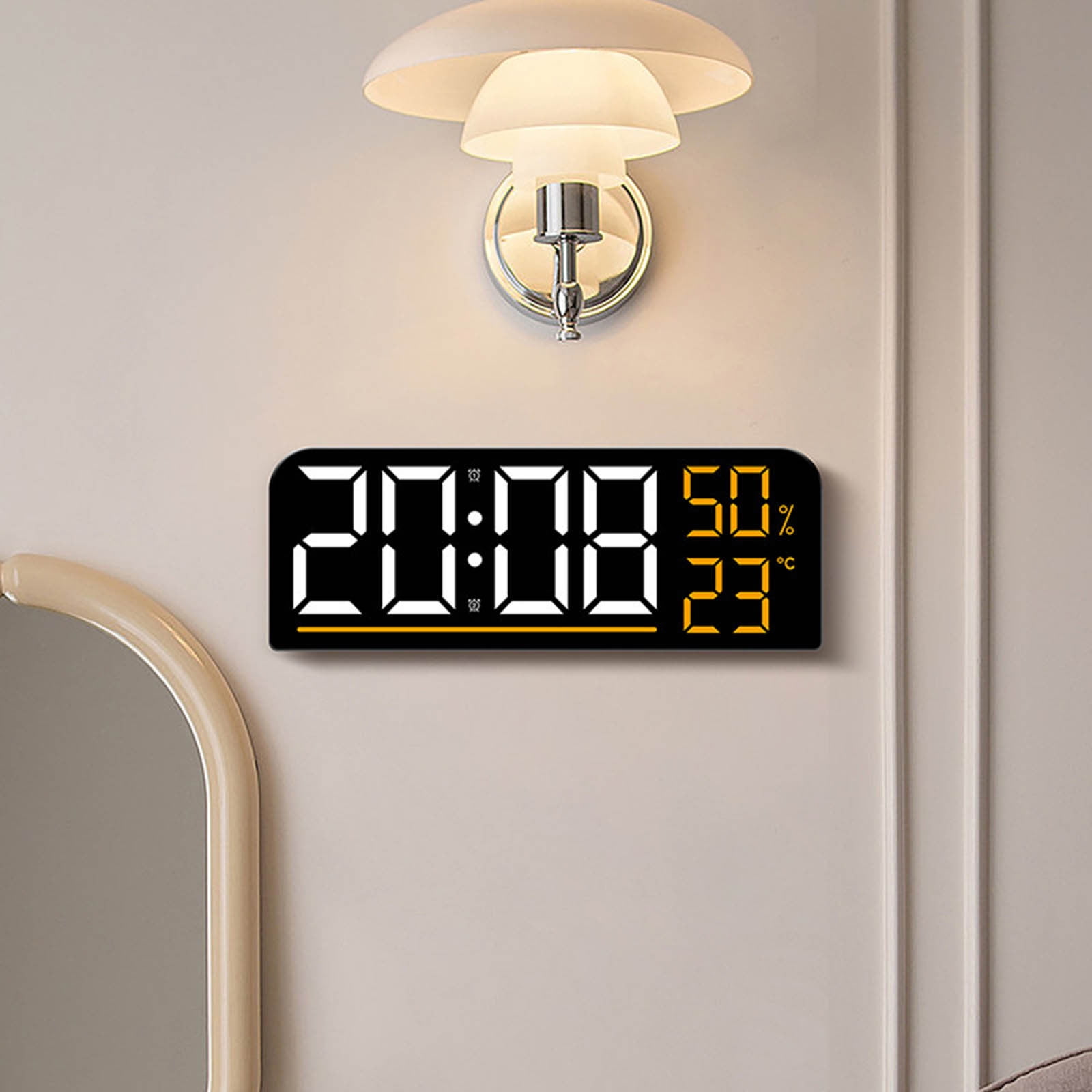AZXY Digital Clock,Alarm Clocks with Large Numbers,Tabletop Clocks ...