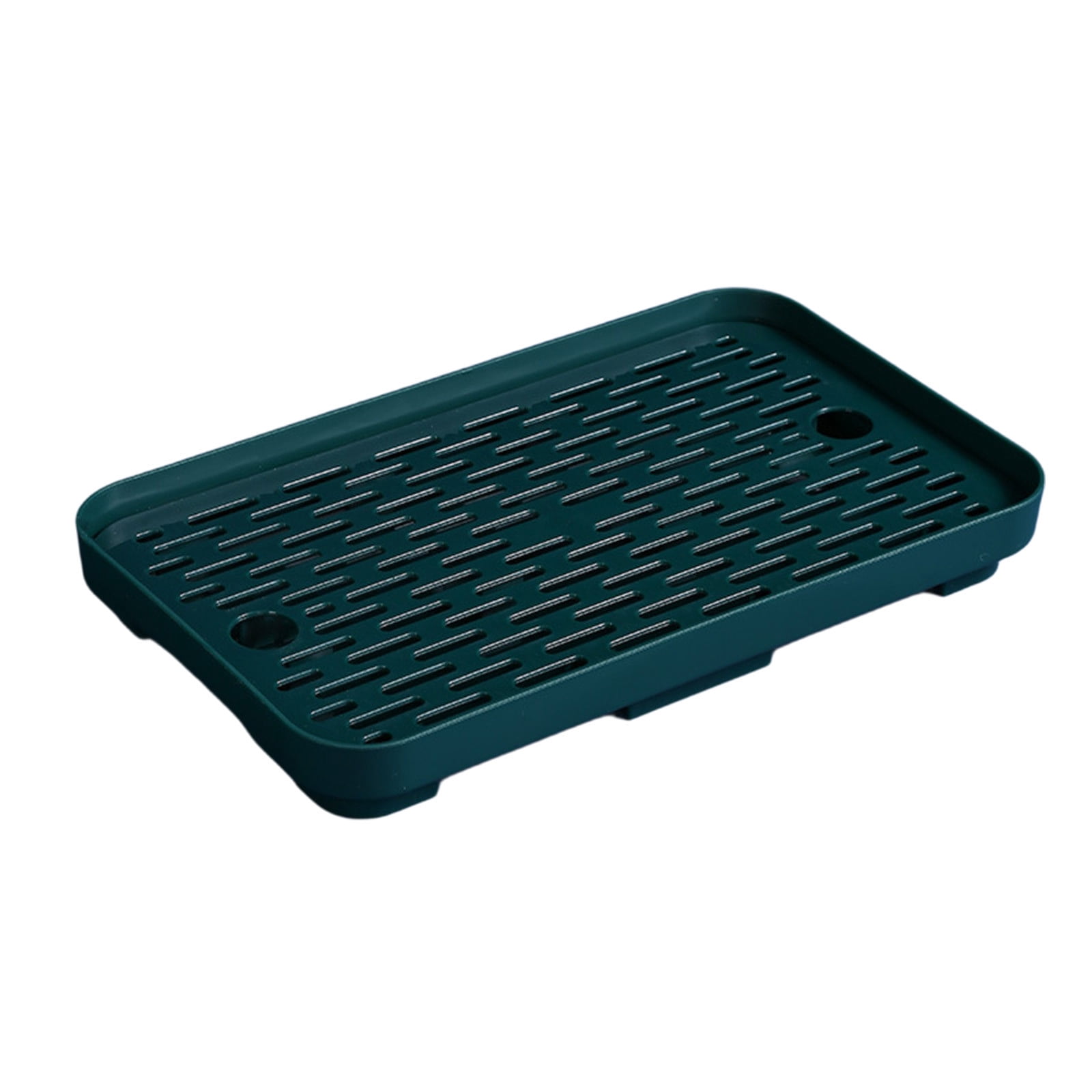 AZXY Double Layer Drainage Tray, Plastic Serving Tray, Multipurpose ...