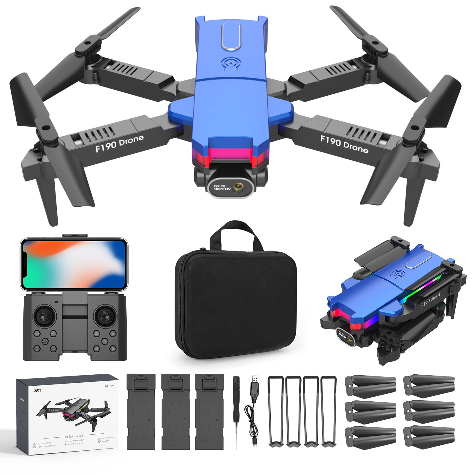 AZXY Drones on Clearance,Racing Drones for Adults,FPV Drone Kit,Cheap ...