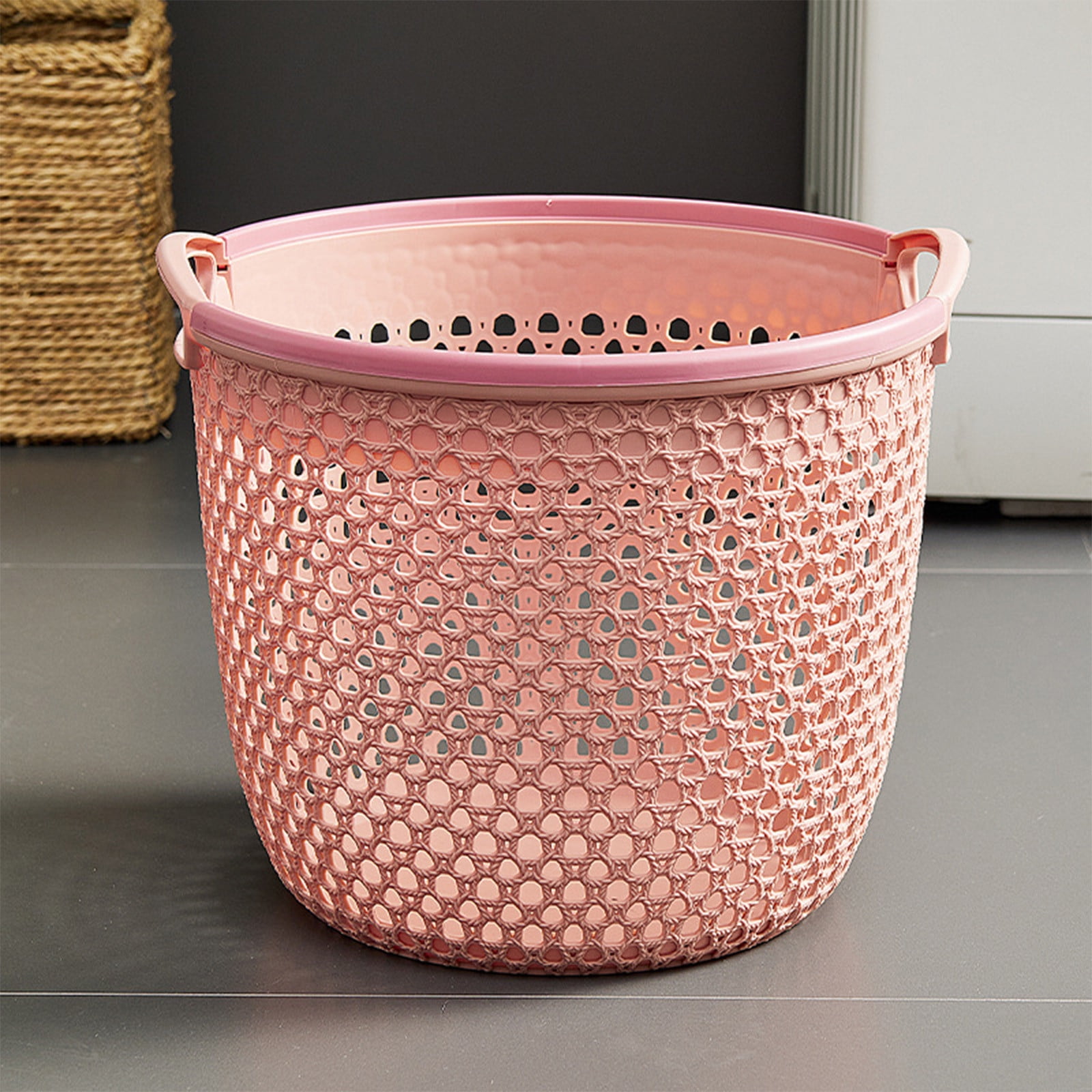 AZXY Flexible Laundry Hamper,Plastic Laundry Basket with Handles ...