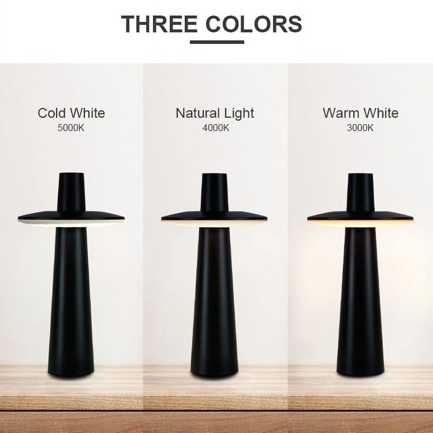 AZXY Home Decor,Rechargeable Bedside Table Lamp Illuminate Your Nights ...