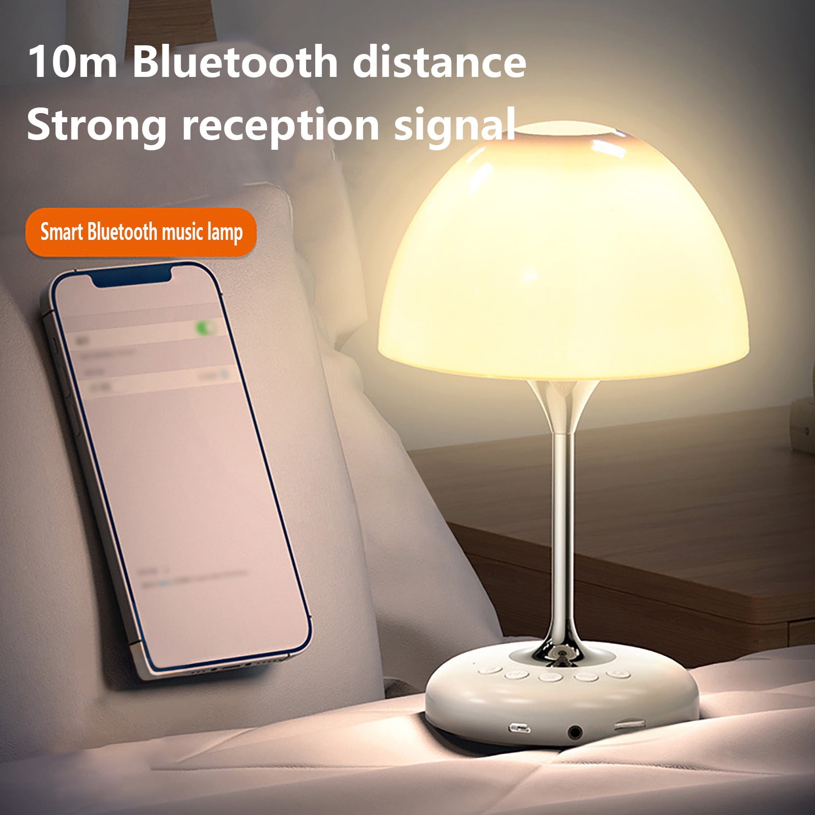 AZXY Home Decor,Smart Wireless Bluetooth Desk Lamp Sound Surround Sound ...