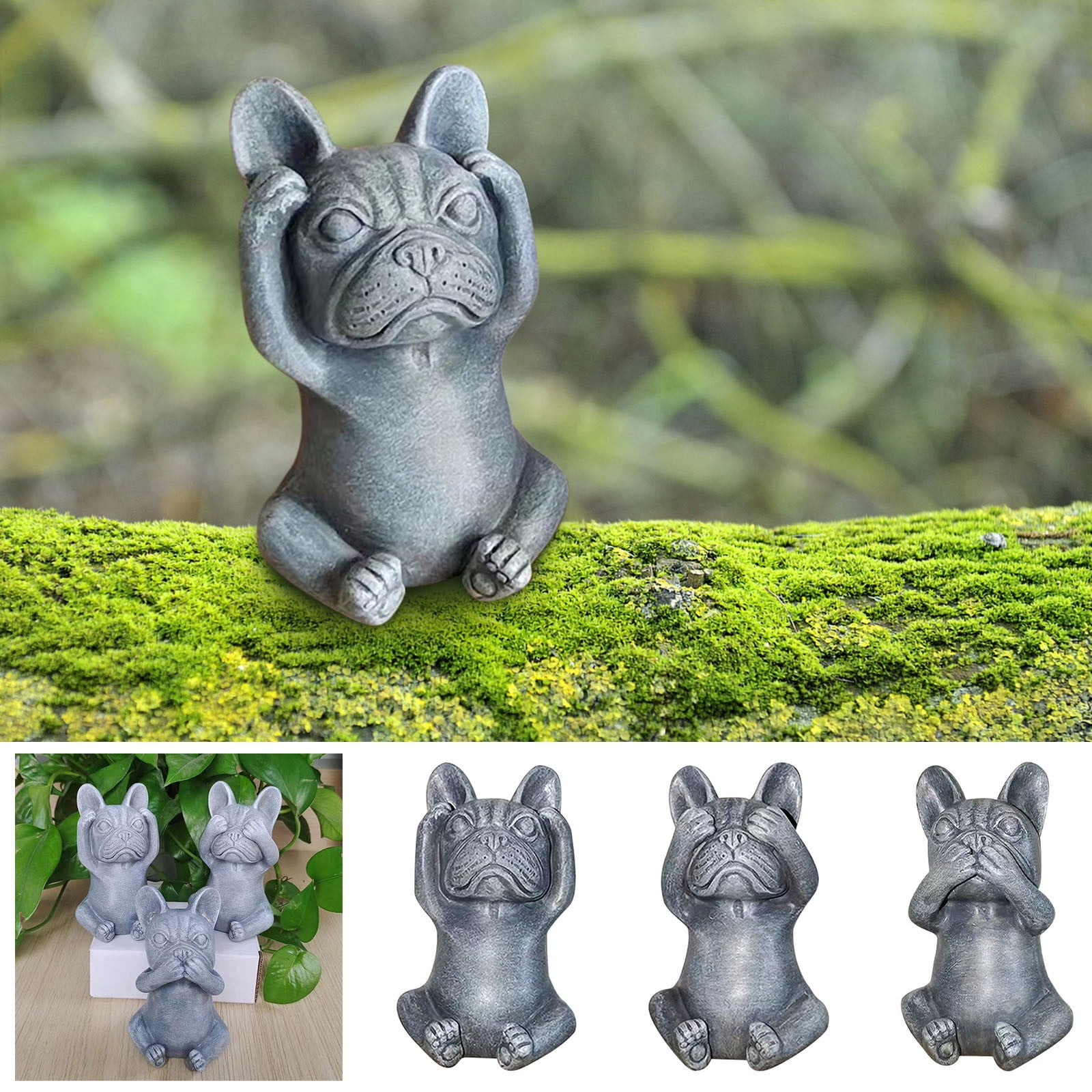 AZXY Outdoor Garden Statue, Statue Decor for Yard Patio Lawn, Artistic ...