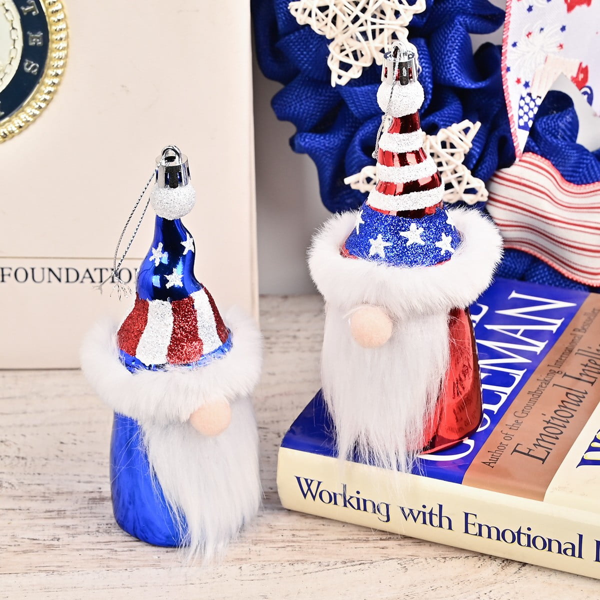 AZXY Patriotic Table Decorations,4th of July Gnomes,Memorial Independence Day Fourth of July ...