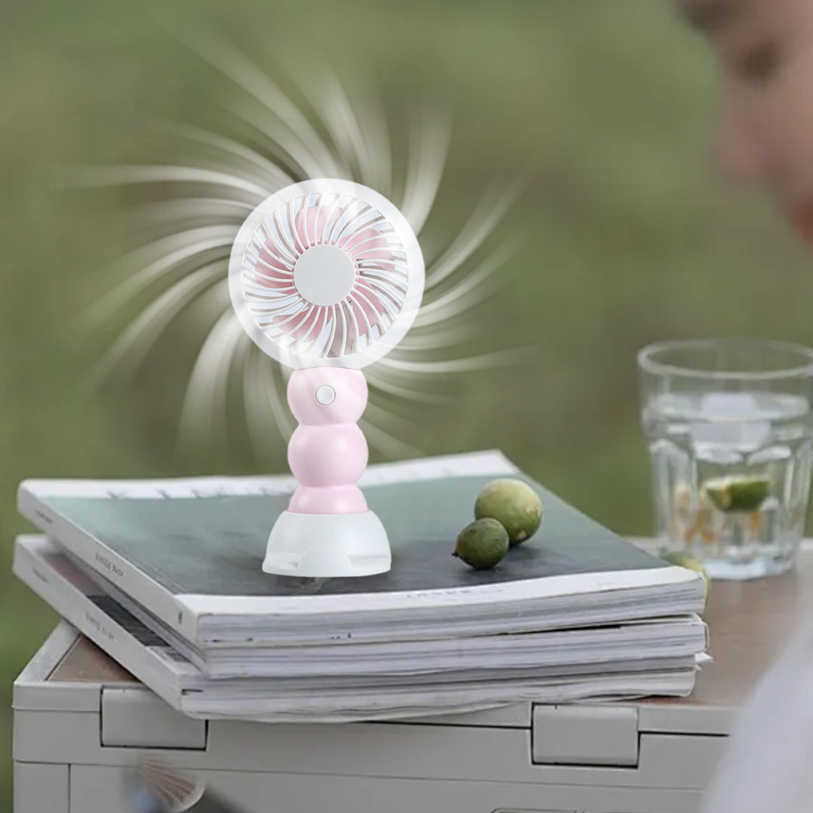 AZXY Portable Fan,Hand Held Fans,Personal Fans Battery Operated,Mini ...