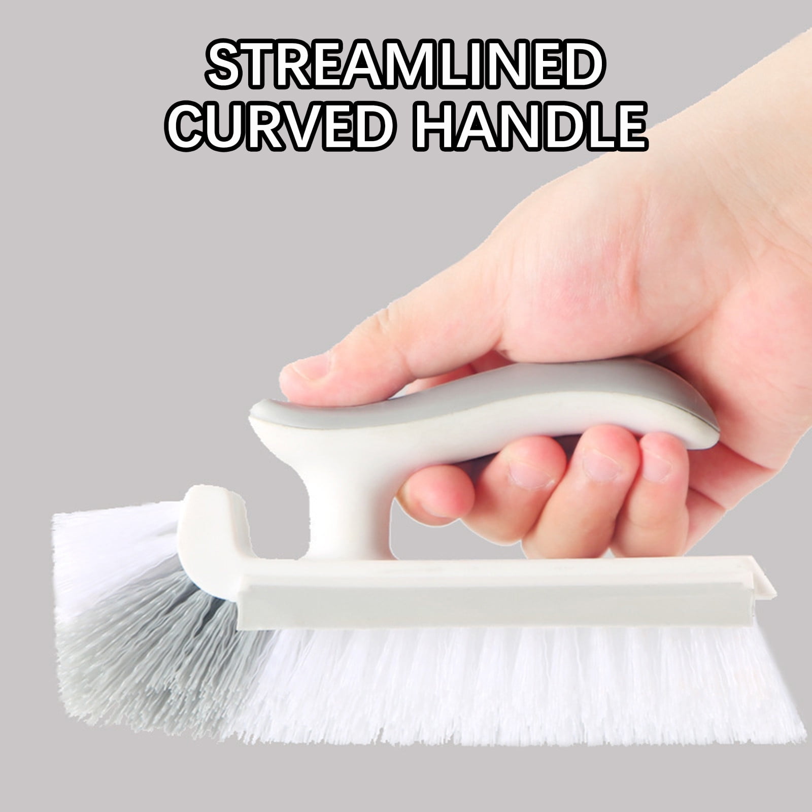 AZXY Scrub Brush with Handle,Scrub Brushes for Cleaning,Crevice ...