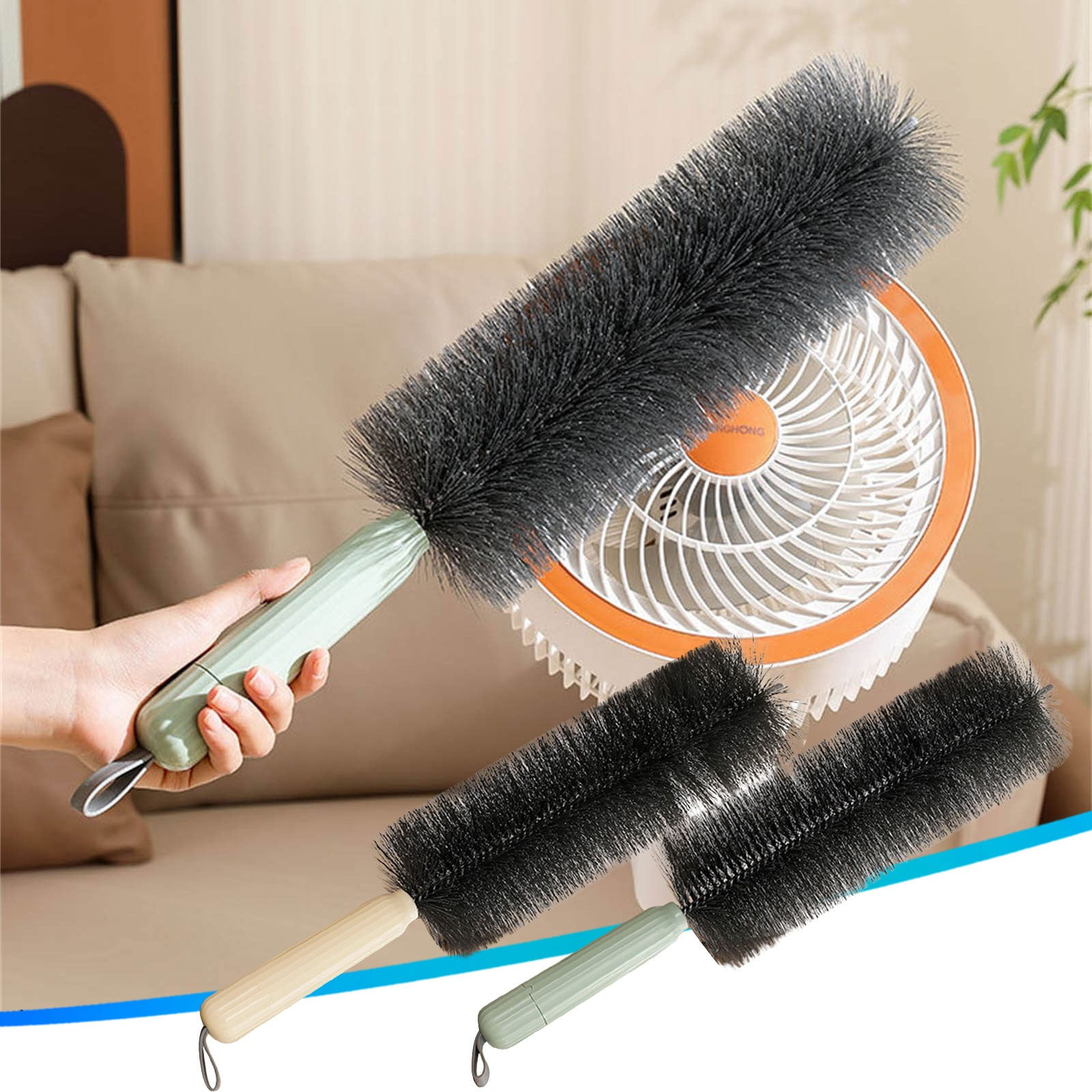 AZXY Scrub Brushes for Cleaning,Cleaning Brushes for Household Use,Ceiling Fan Cleaning Brush ...