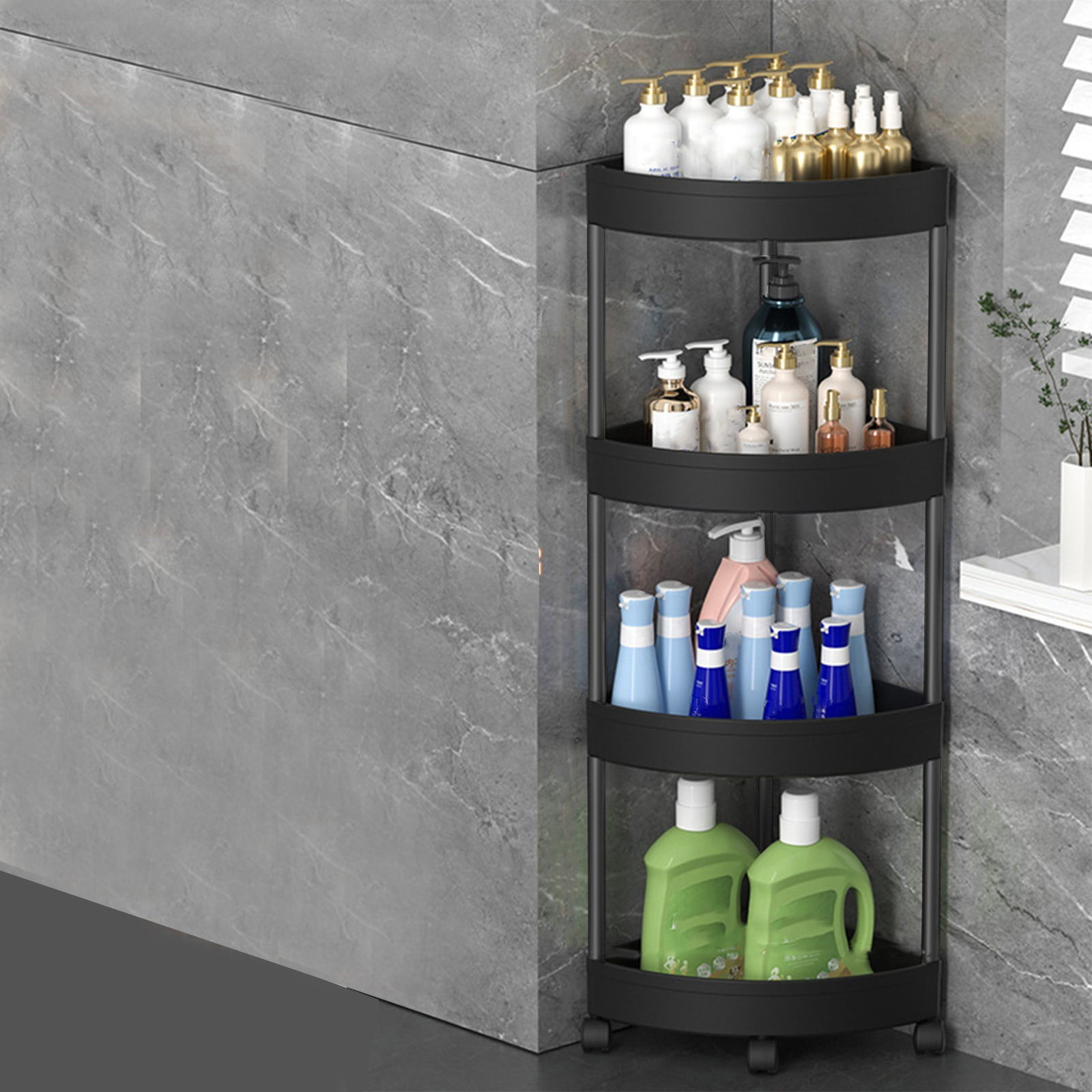 AZXY Shower Organizer Corner,Corner Shower Caddy,Shower Organizer with ...