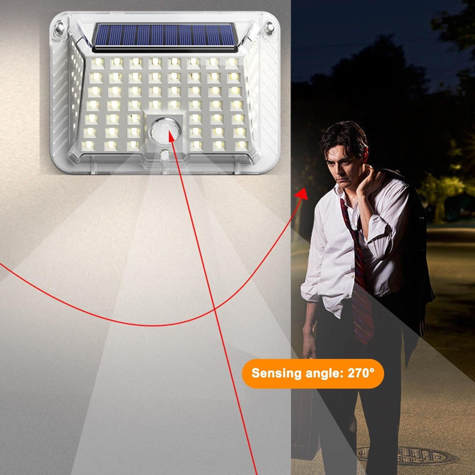 AZXY Solar Lights for Outside,Solar Security Lights,Solar Flood Lights ...