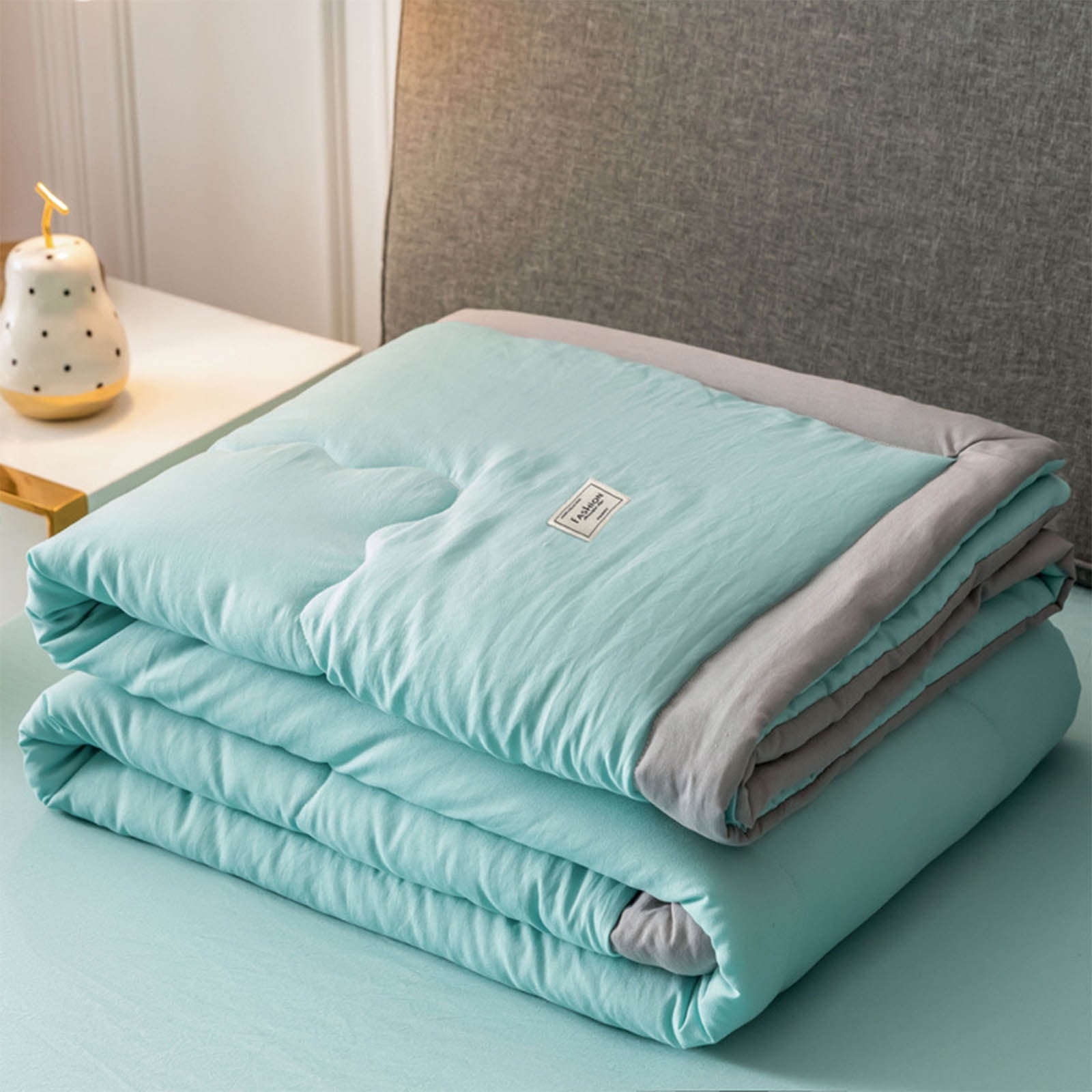 AZXY Summer Quilt,Cooling Comforter Queen,Soft Breathable Cotton ...