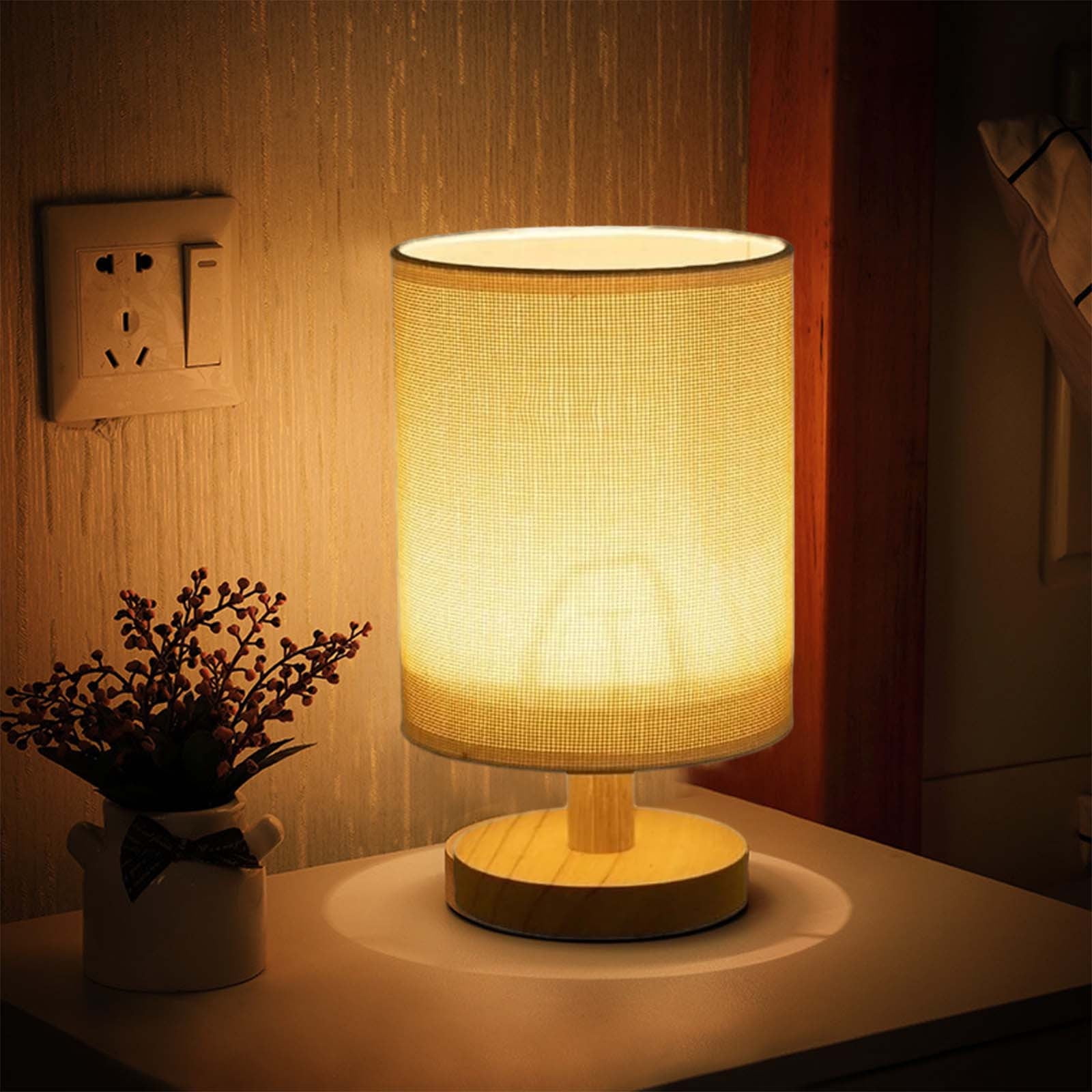 AZXY Table Lamp,Bedside Lamps,Corded Electric Dimmable Table Lamps for ...